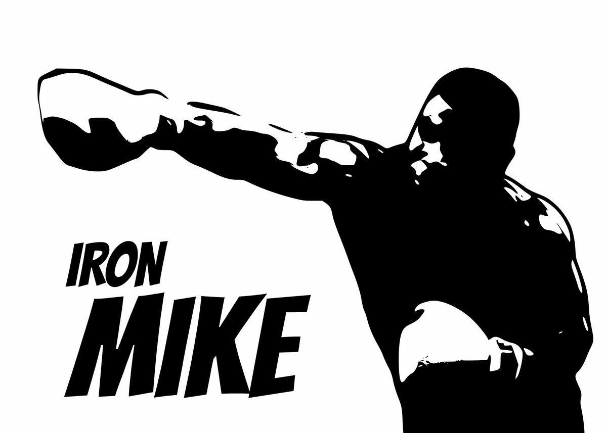 'Iron Mike' Poster, picture, metal print, paint by Ahmad Zaki Ramadhan ...