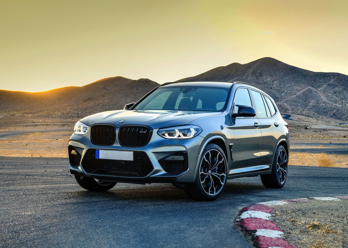 'bmw x3 car Afternoon' Poster, picture, metal print, paint by gani ...