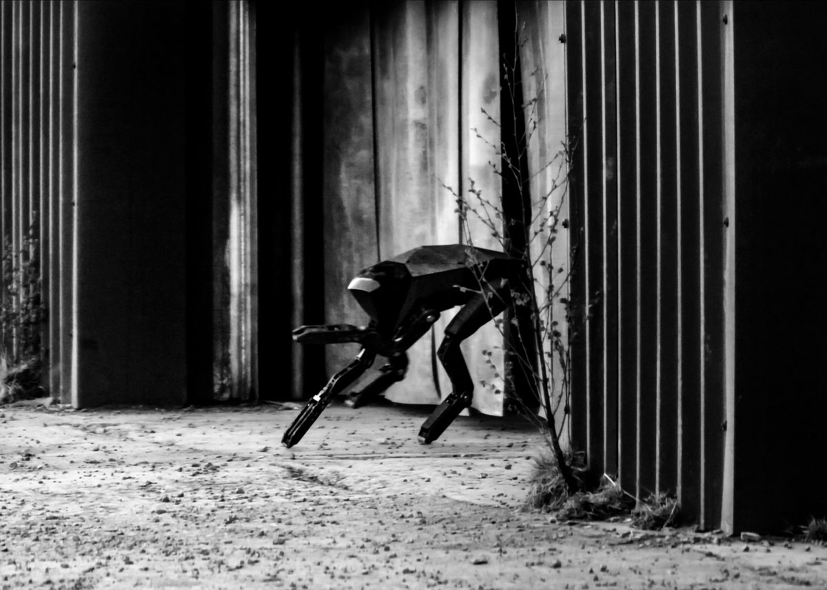 'Metalhead 2' Poster, picture, metal print, paint by Black Mirror ...