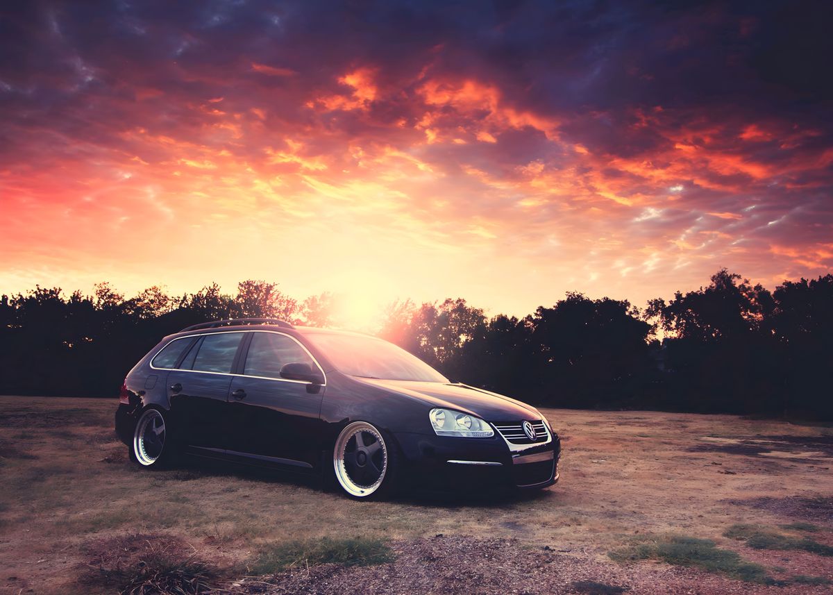 'Volkswagen Jetta ' Poster, picture, metal print, paint by auto cars ...