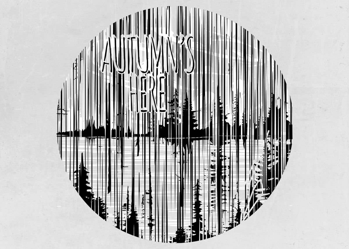 'Autumns Here ' Poster, picture, metal print, paint by Ilya Danilov ...