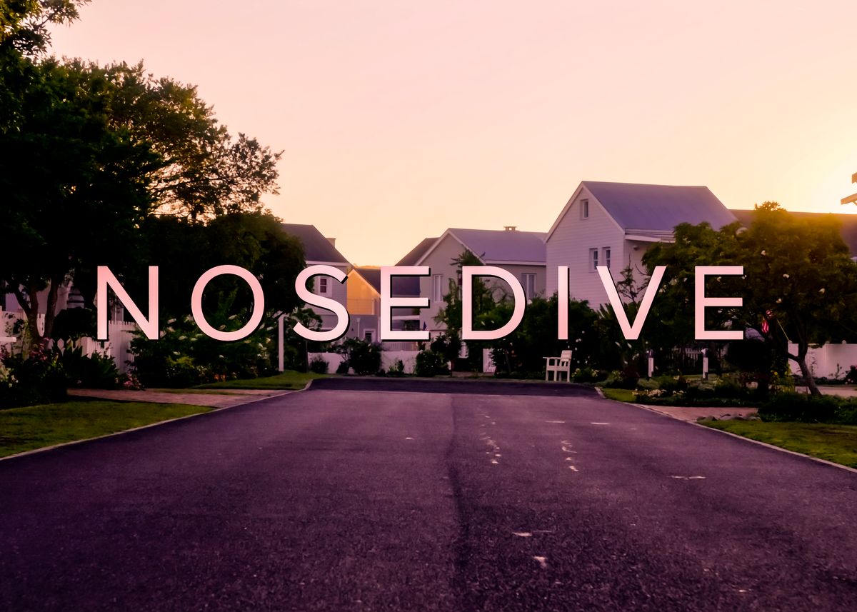 'Nosedive' Poster by Black Mirror | Displate