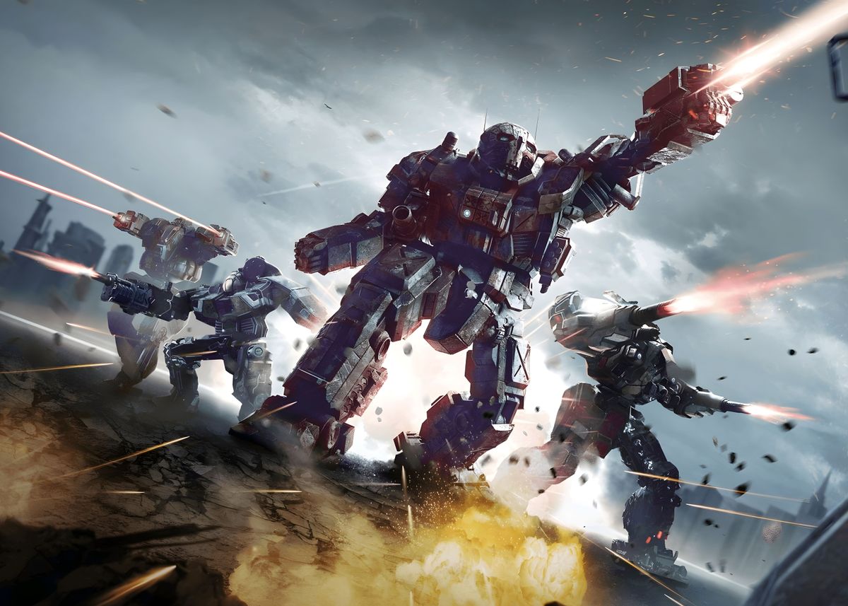 'MechWarrior 5 Mercenaries' Poster, picture, metal print, paint by Mat ...