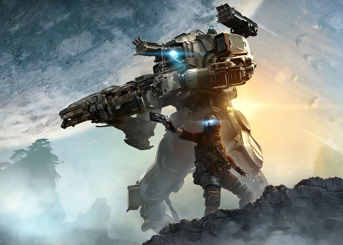 'Titanfall 2' Poster, picture, metal print, paint by Ивона Блечарчик ...