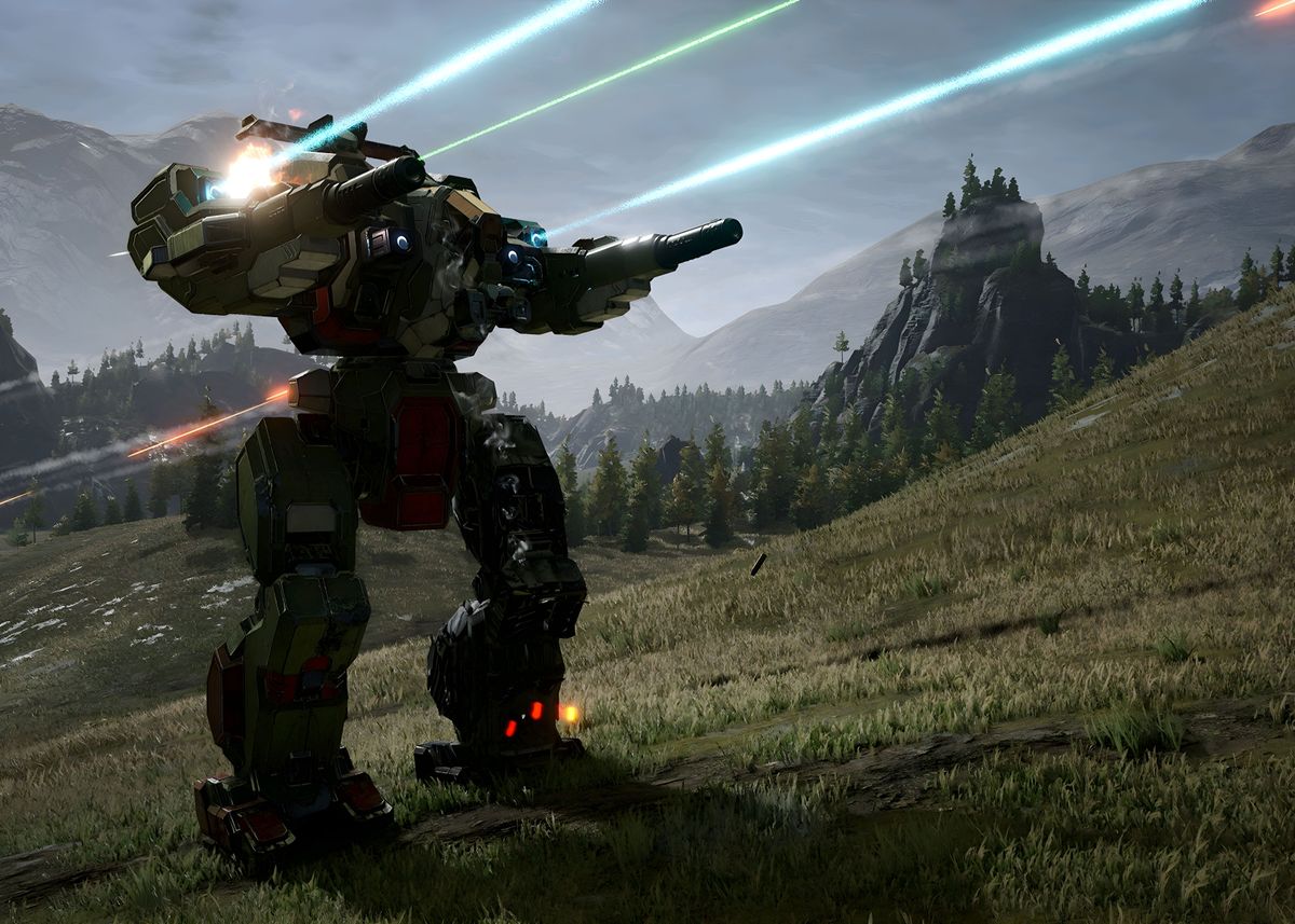 'MechWarrior 5 Mercenaries' Poster, picture, metal print, paint by Mat ...