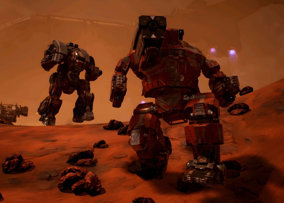 'MechWarrior 5 Mercenaries' Poster, picture, metal print, paint by Mat ...