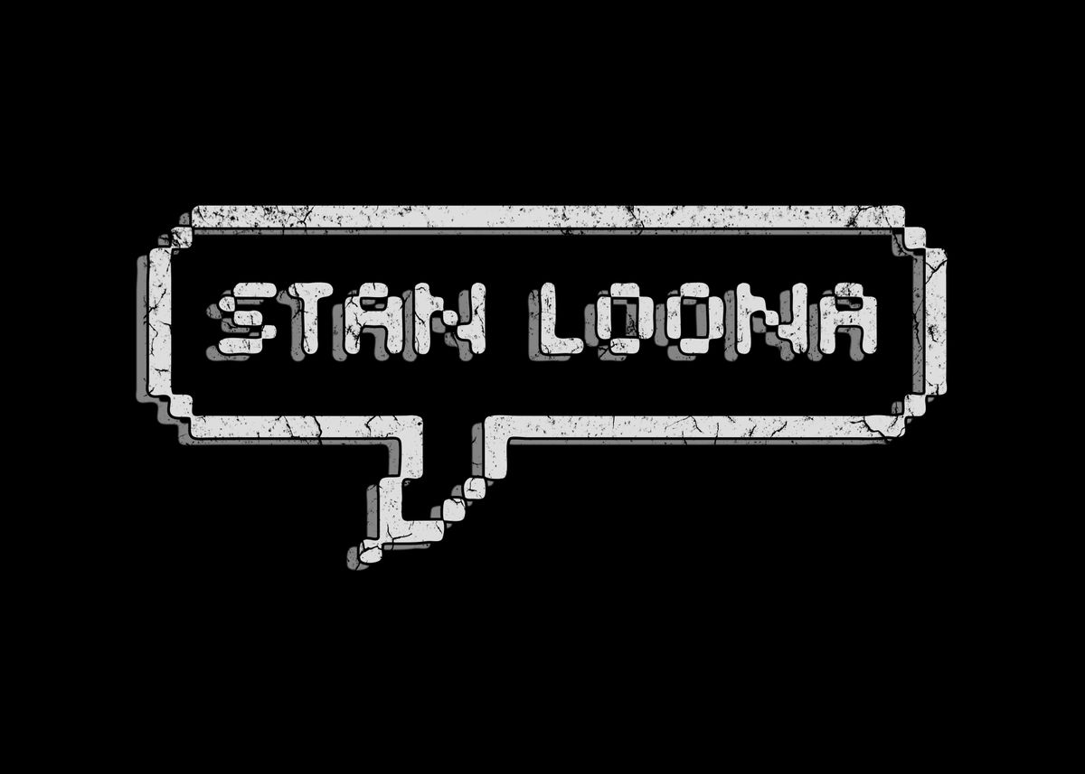 'loona stan' Poster, picture, metal print, paint by Sophia van der Berg ...