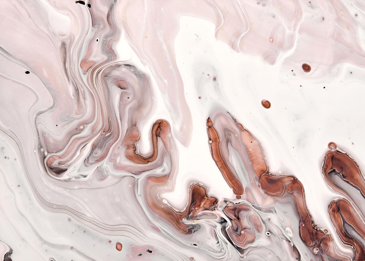 'Marble Watercolor Painting' Poster by Yudha Anggara | Displate