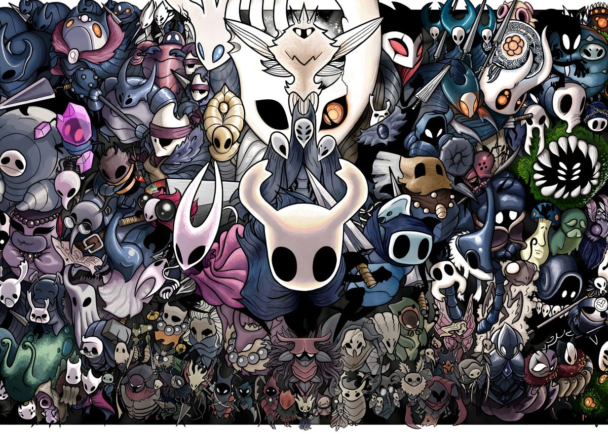 'hollow' Poster, picture, metal print, paint by cah bagus | Displate