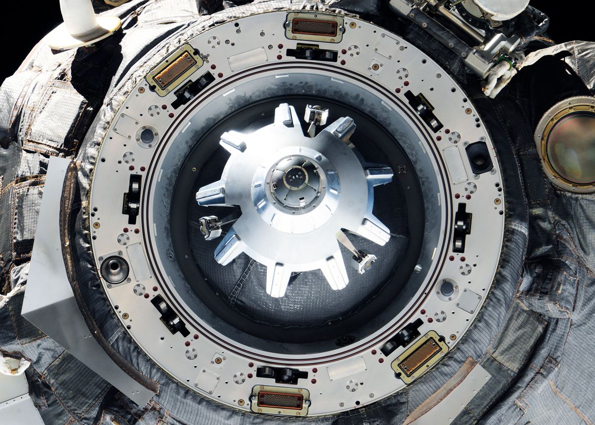 'docking mechanism' Poster, picture, metal print, paint by tony4urban ...