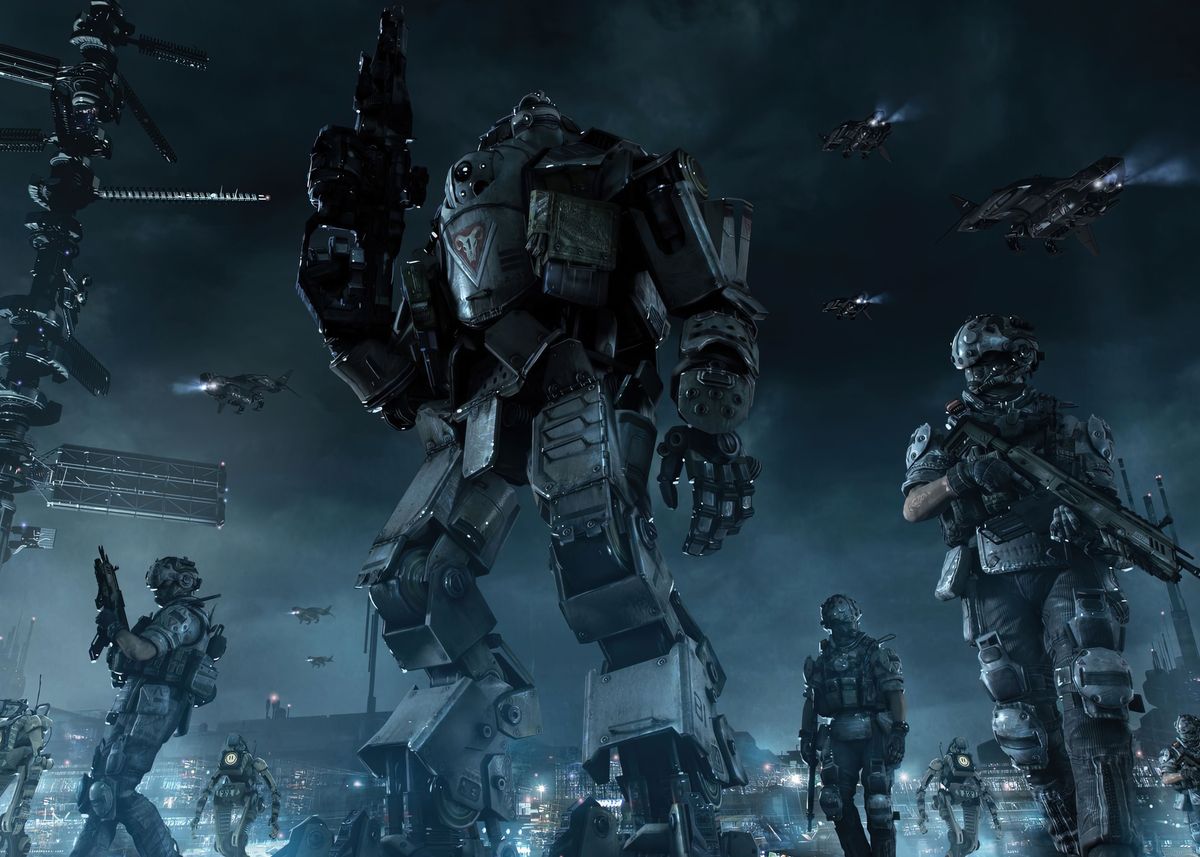 'titanfall 2' Poster, picture, metal print, paint by vera sulistyo ...