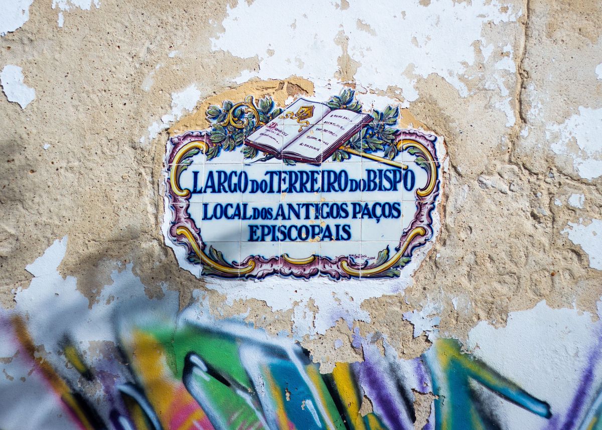 'Street Signs of Faro' Poster by Laura Thompson | Displate