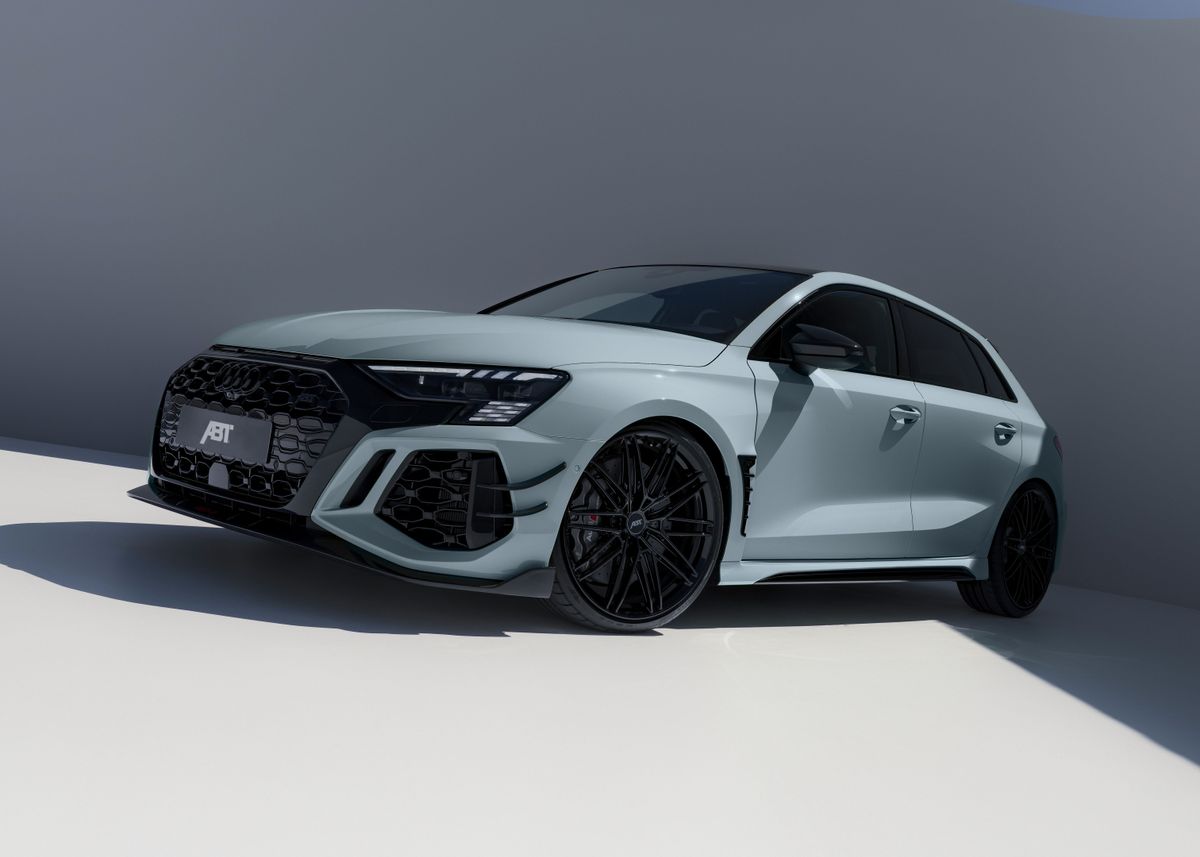 'Audi RS3' Poster, picture, metal print, paint by Erikk act | Displate