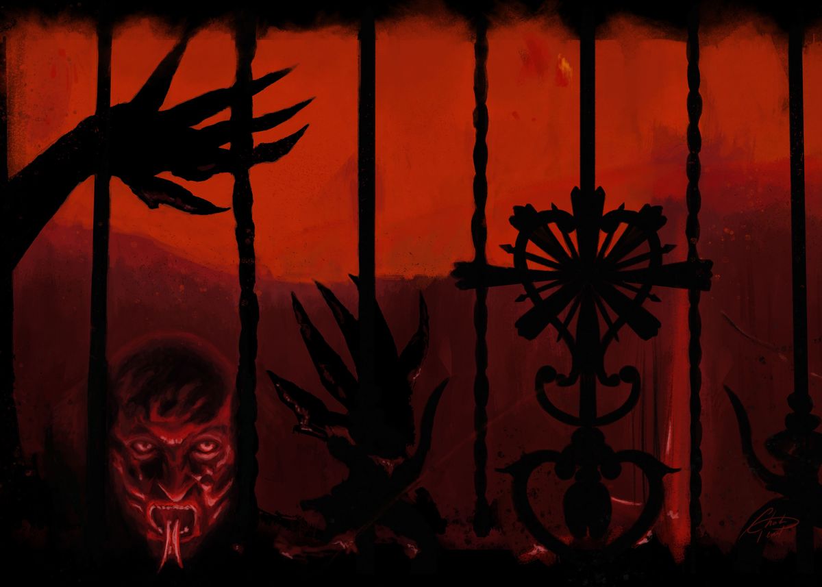 'Insidious Speedpaint' Poster, picture, metal print, paint by Chads ...
