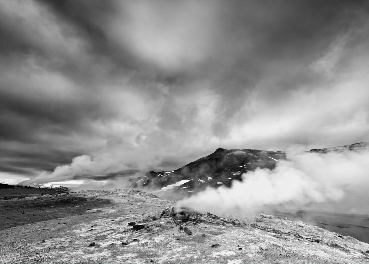 'Geothermal' Poster, picture, metal print, paint by Ralf Lehmann | Displate