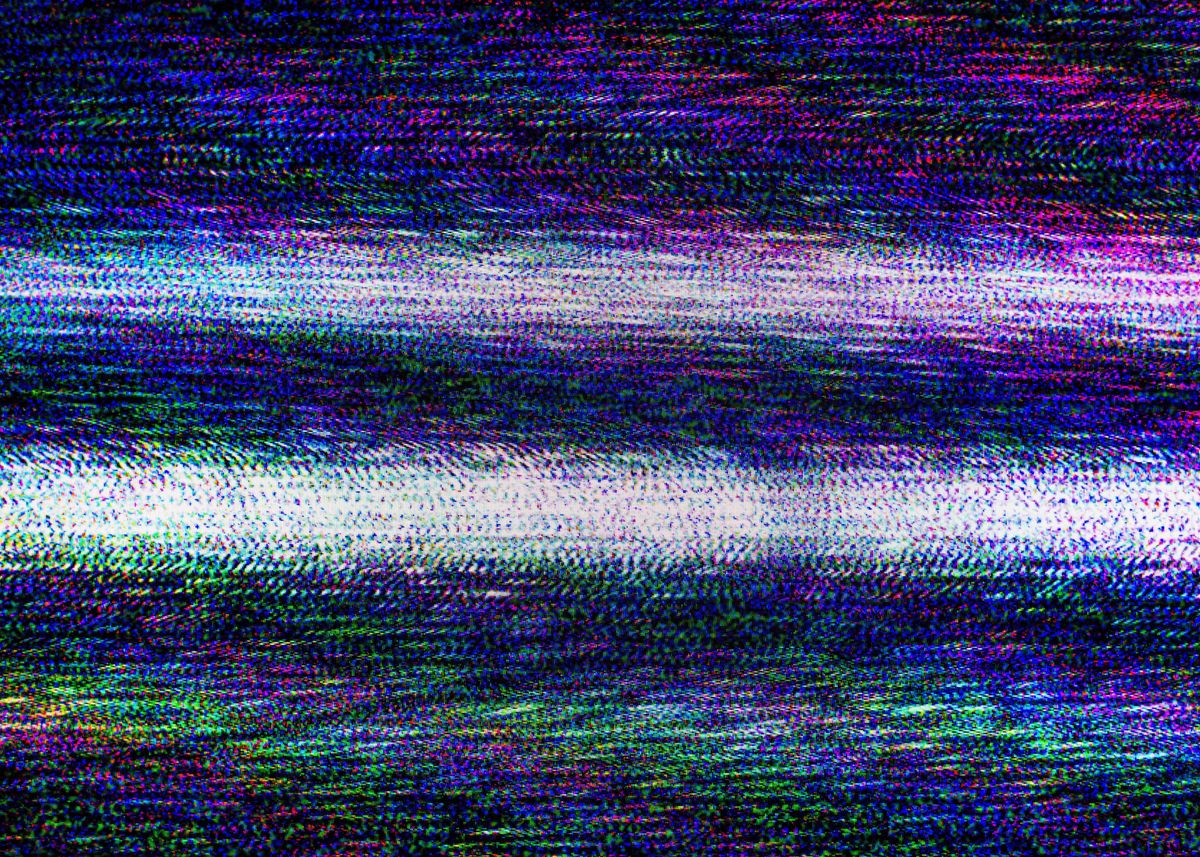 'Digital Glitch TV screen' Poster, picture, metal print, paint by Igor ...