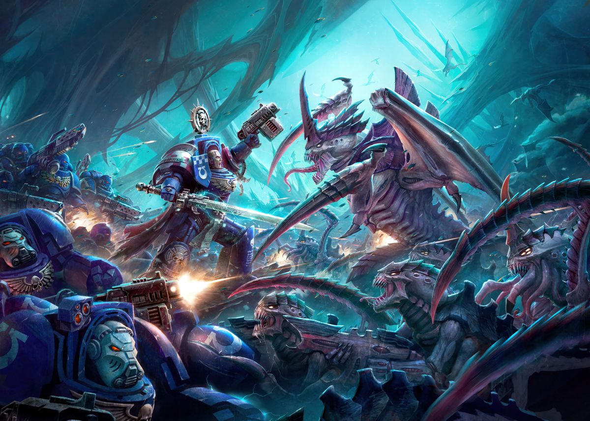 'The Fourth Tyrannic War' Poster, picture, metal print, paint by ...