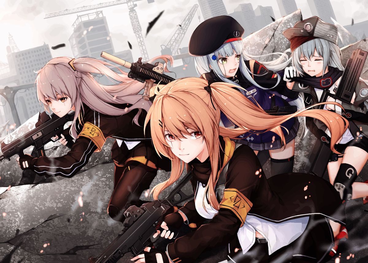 'girl frontline' Poster, picture, metal print, paint by gepenkz xxx ...