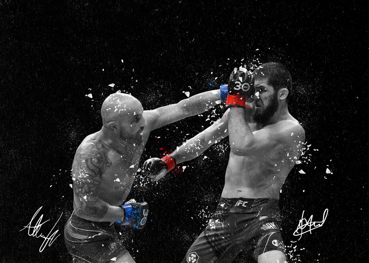 'MMA' Poster, picture, metal print, paint by SA KE | Displate