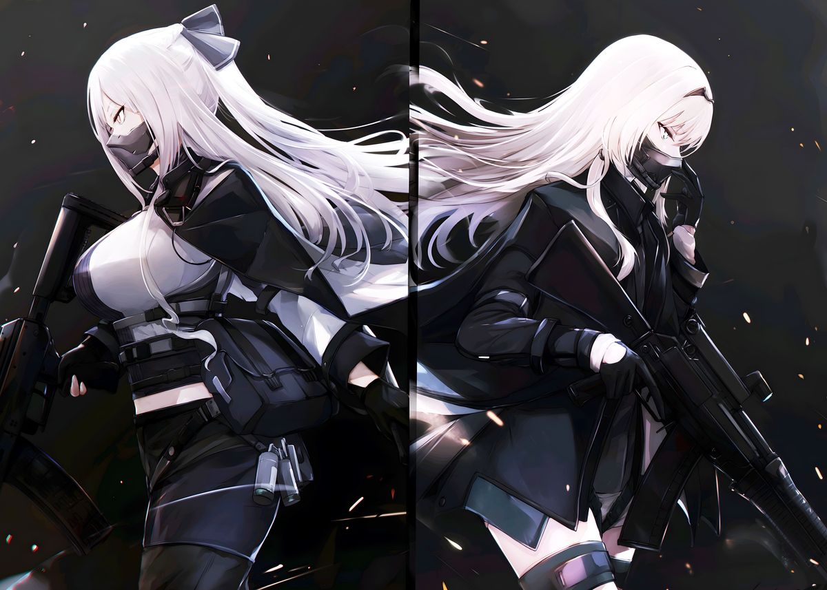 'Girls Frontline' Poster, picture, metal print, paint by jes sica ...