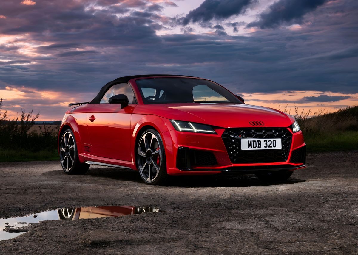 'Audi' Poster, picture, metal print, paint by Horror Cars | Displate