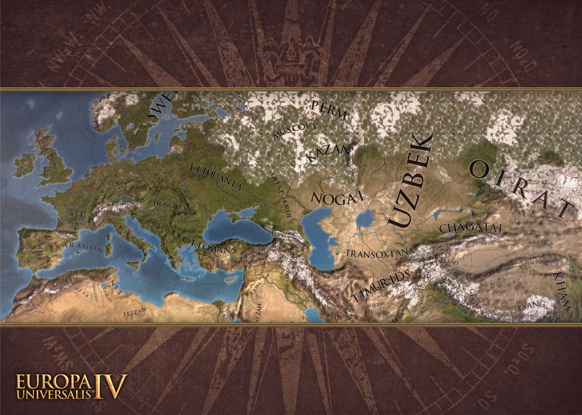 'Eurasia Brown Terrain' Poster, picture, metal print, paint by Europa ...