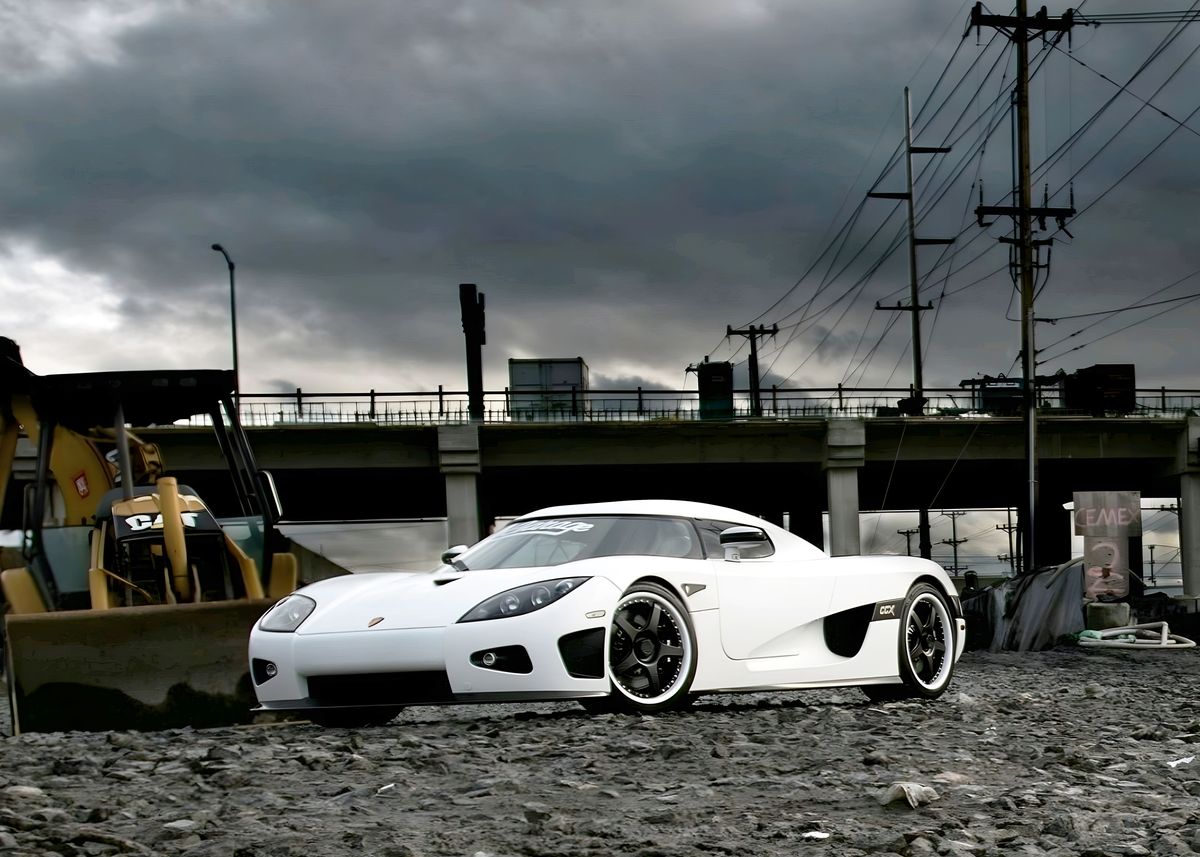 'Koenigsegg CCX' Poster, picture, metal print, paint by To Giyanto ...