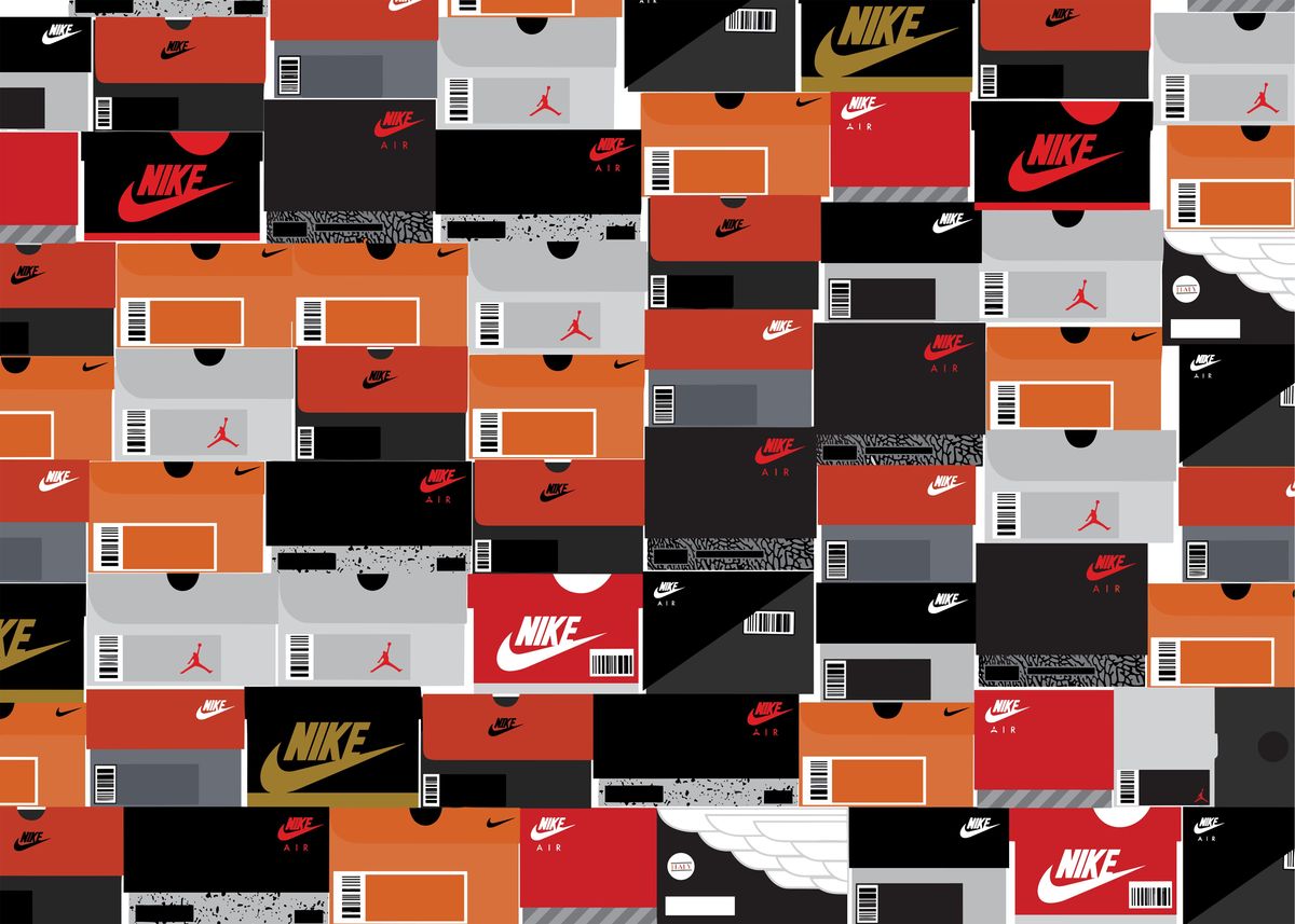 'Shoe Box' Poster, picture, metal print, paint by Fudin Alfana | Displate