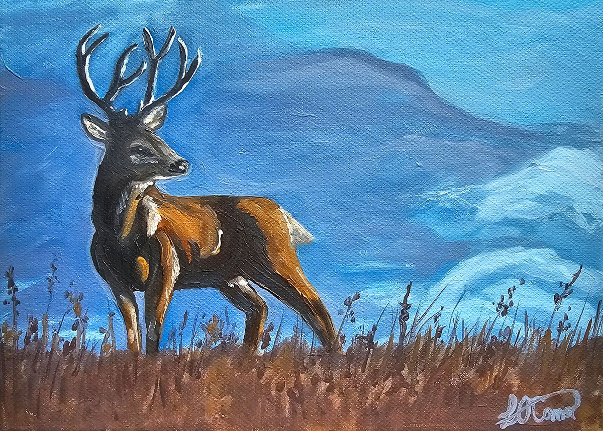 'Stagnant Surroundings' Poster, picture, metal print, paint by Lydia O ...