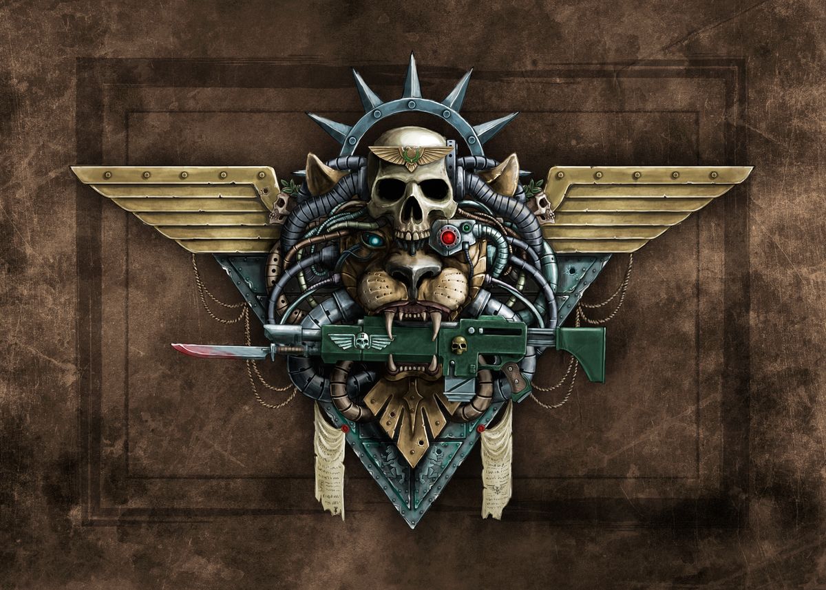 'Imperial Guard' Poster, picture, metal print, paint by Warhammer ...