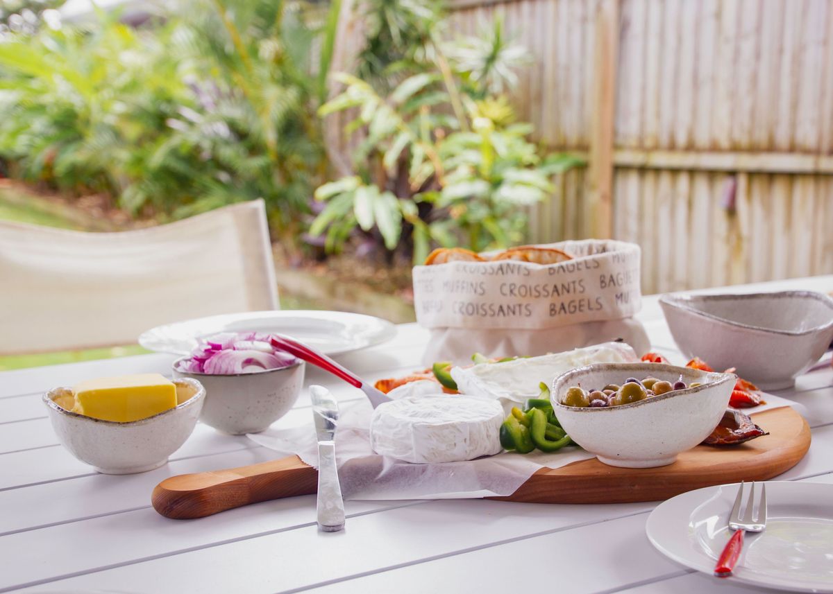 'Summer Brunch' Poster, picture, metal print, paint by Ingrid Nagy ...