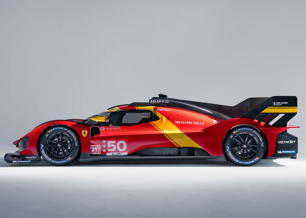 'Ferrari 499P' Poster, picture, metal print, paint by Shintia Ameliani ...