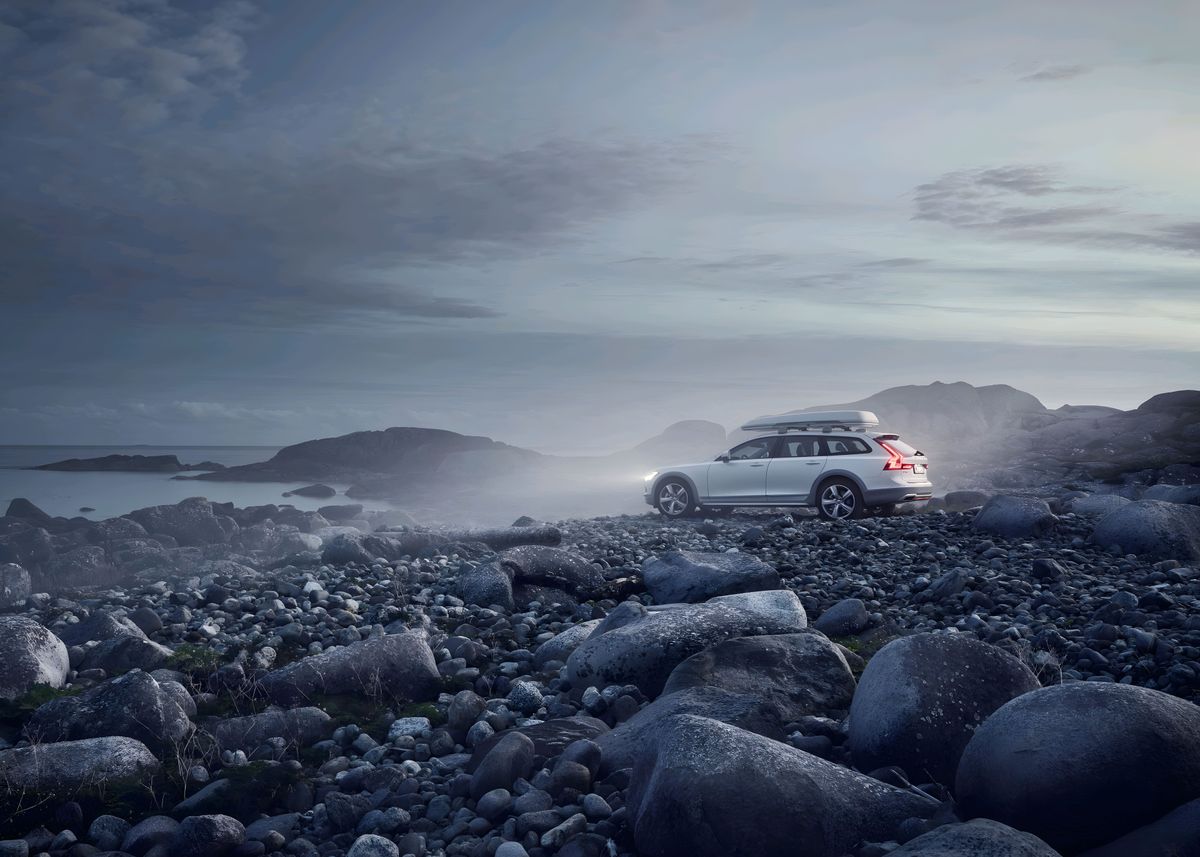 'Volvo V90 ' Poster, picture, metal print, paint by auto cars | Displate