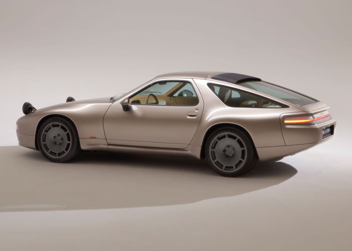 'Porsche 928' Poster by Gareett | Displate