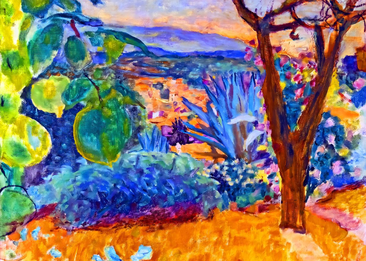 'Pierre Bonnard Le Cannet' Poster by Jon Baran | Displate