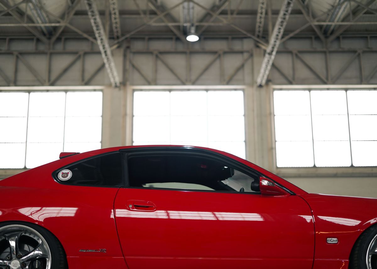 'Red S15 Nissan ' Poster, picture, metal print, paint by vividdepth ...