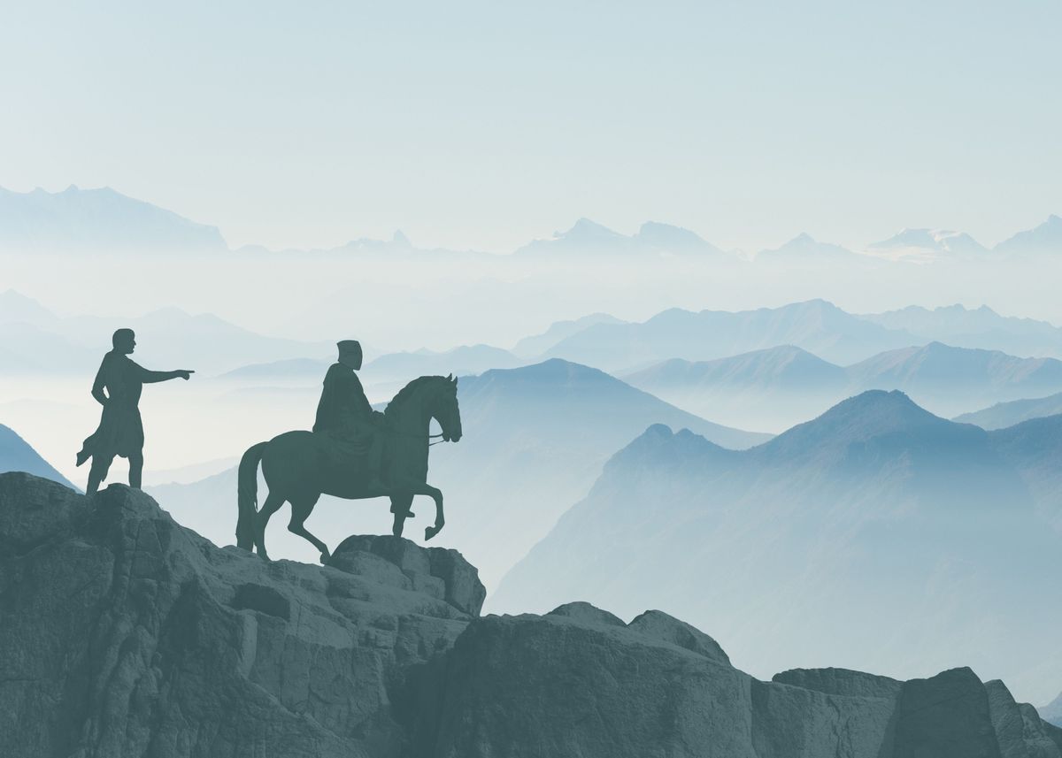 'knight landscape' Poster, picture, metal print, paint by Faqih Art ...