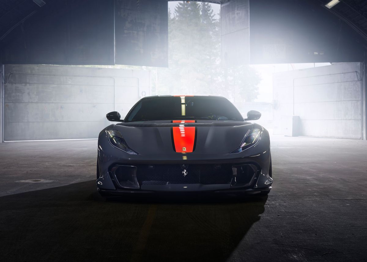 'Ferrari 812' Poster, picture, metal print, paint by Supri GTR | Displate