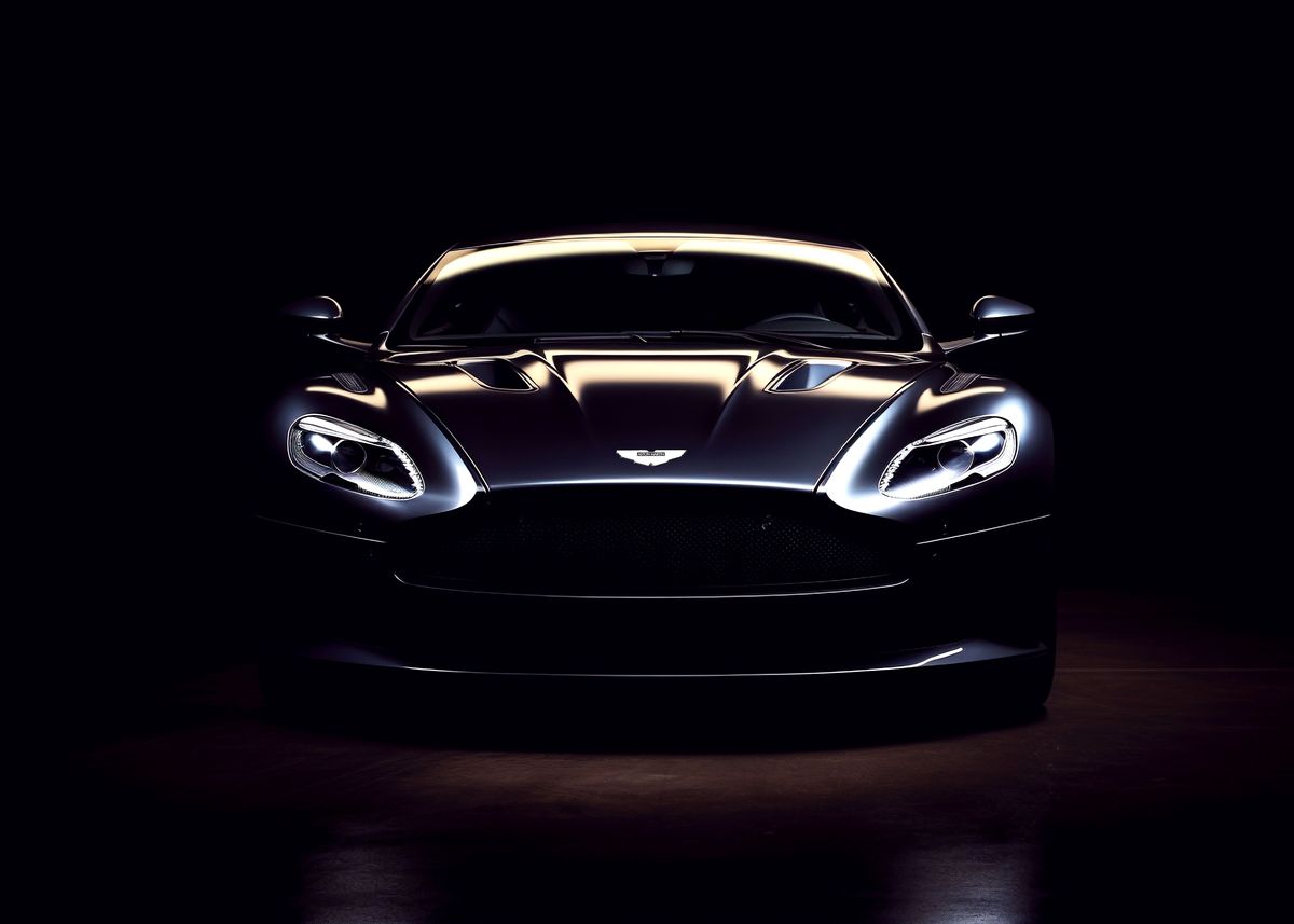 'Aston Martin DB9' Poster, picture, metal print, paint by Tapu Vlad ...