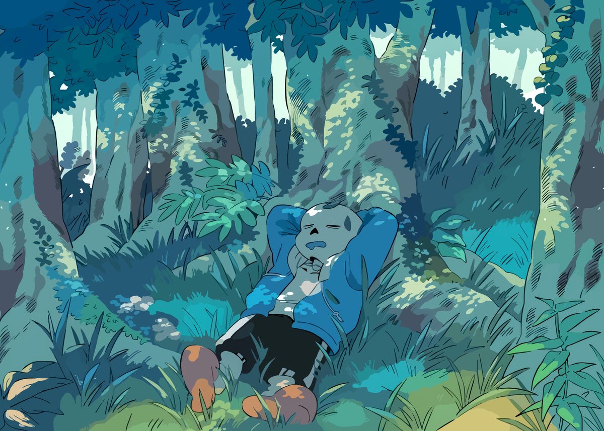 'Undertale game' Poster, picture, metal print, paint by Quinle | Displate