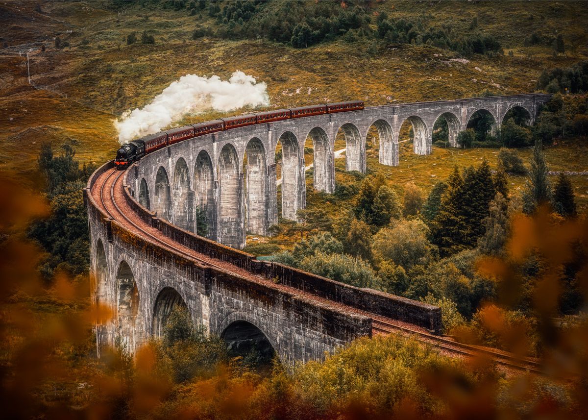 'Glenfinnan Harry Potter' Poster, picture, metal print, paint by Craig ...