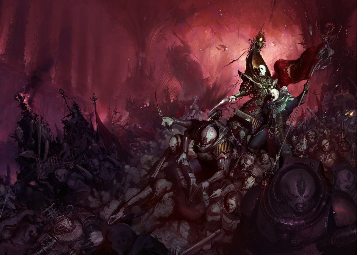 'Genestealer Cults' Poster, picture, metal print, paint by Warhammer ...