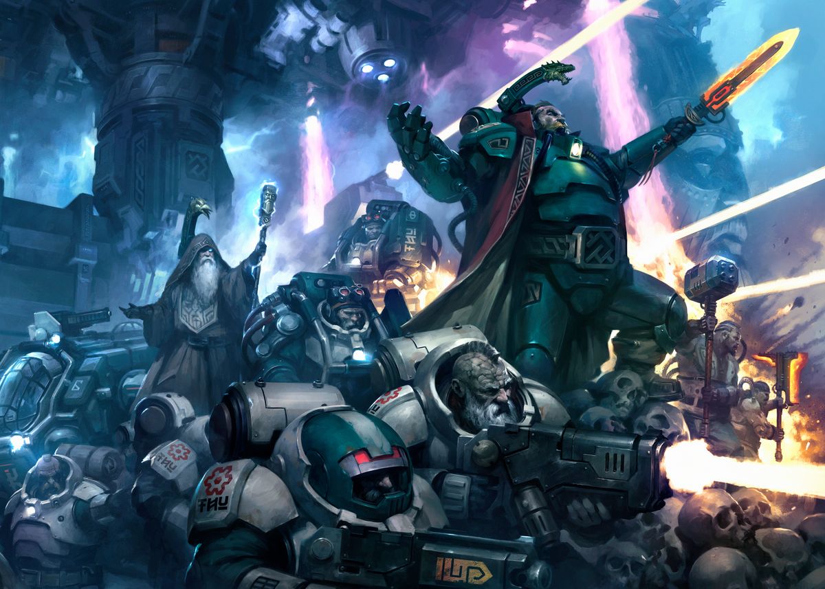 'Leagues of Votann' Poster, picture, metal print, paint by Warhammer ...