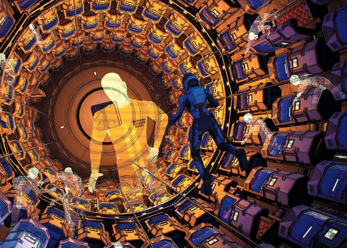 'The Secrets of Ark Labos' Poster, picture, metal print, paint by ...