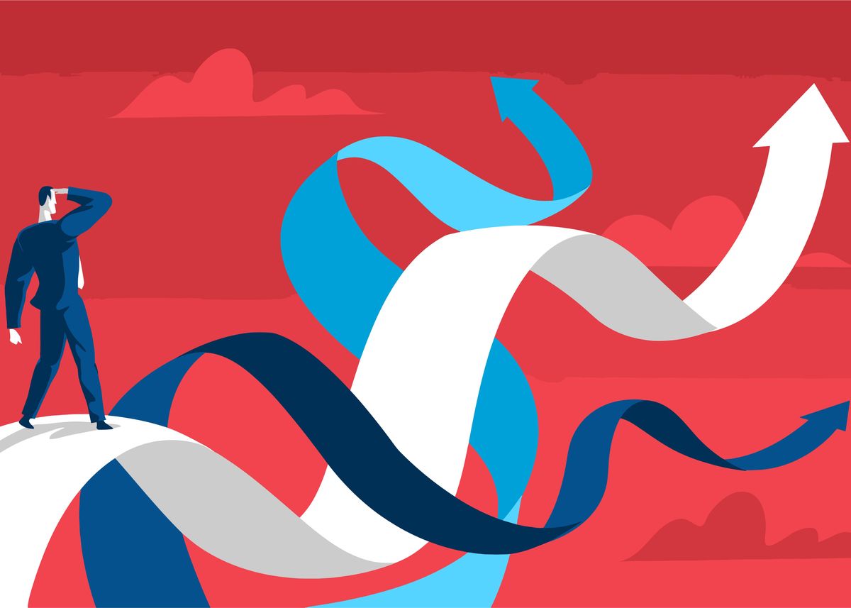 'A successful business man' Poster, picture, metal print, paint by Wall ...