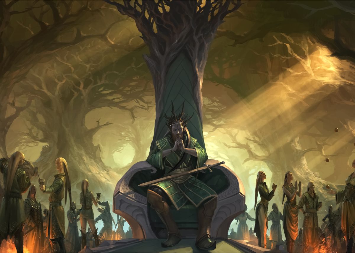 'Wild Walkers King' Poster, picture, metal print, paint by Endless ...