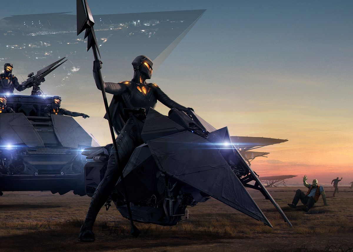 'Vodyani Scout' Poster, picture, metal print, paint by Endless Universe ...