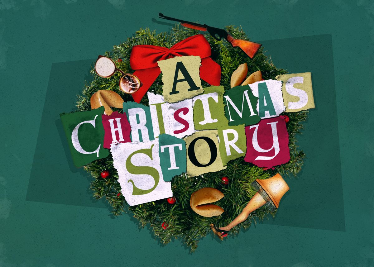 'Christmas Wreath' Poster, picture, metal print, paint by A Christmas ...