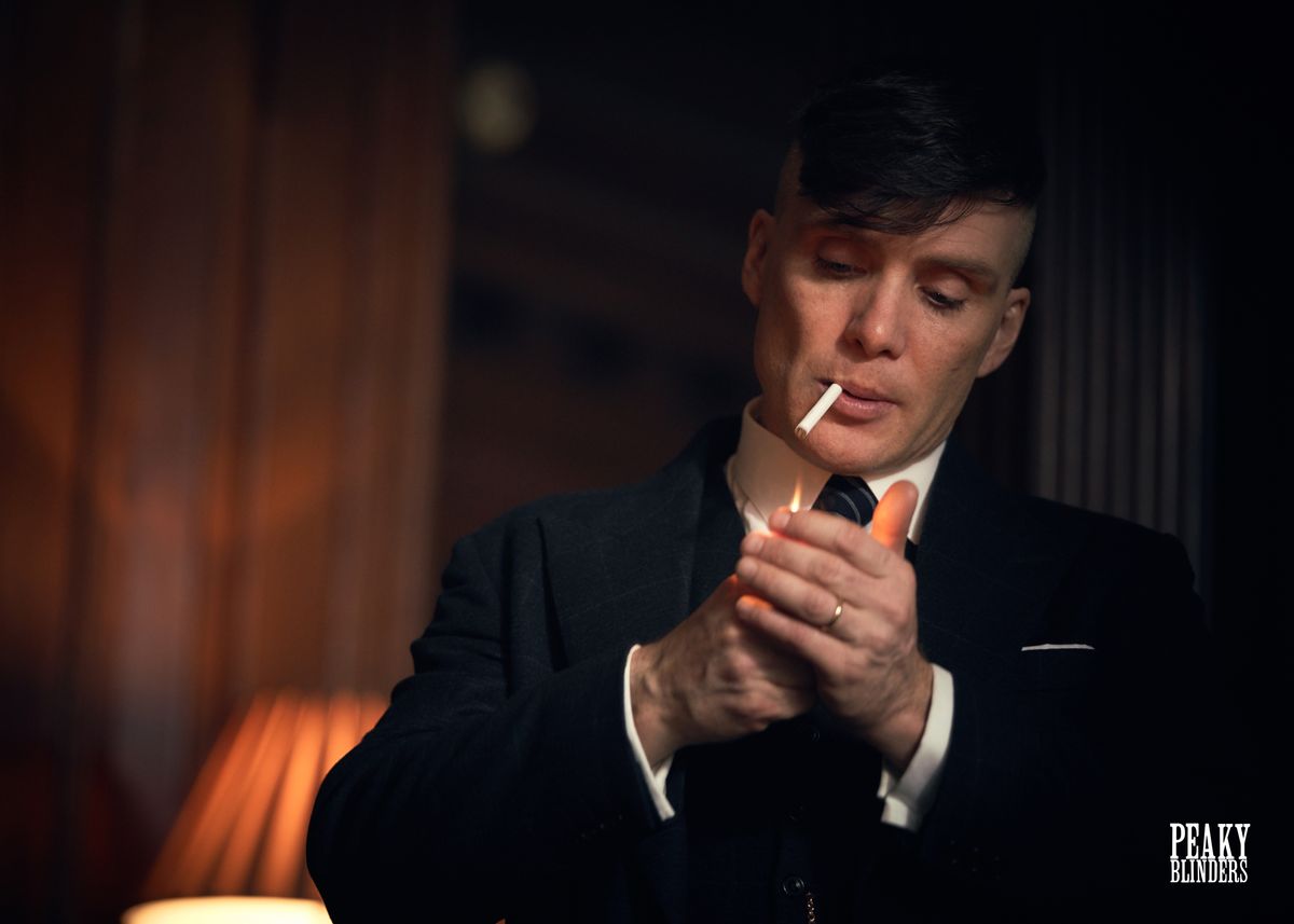'Smoking' Poster, picture, metal print, paint by Peaky Blinders | Displate