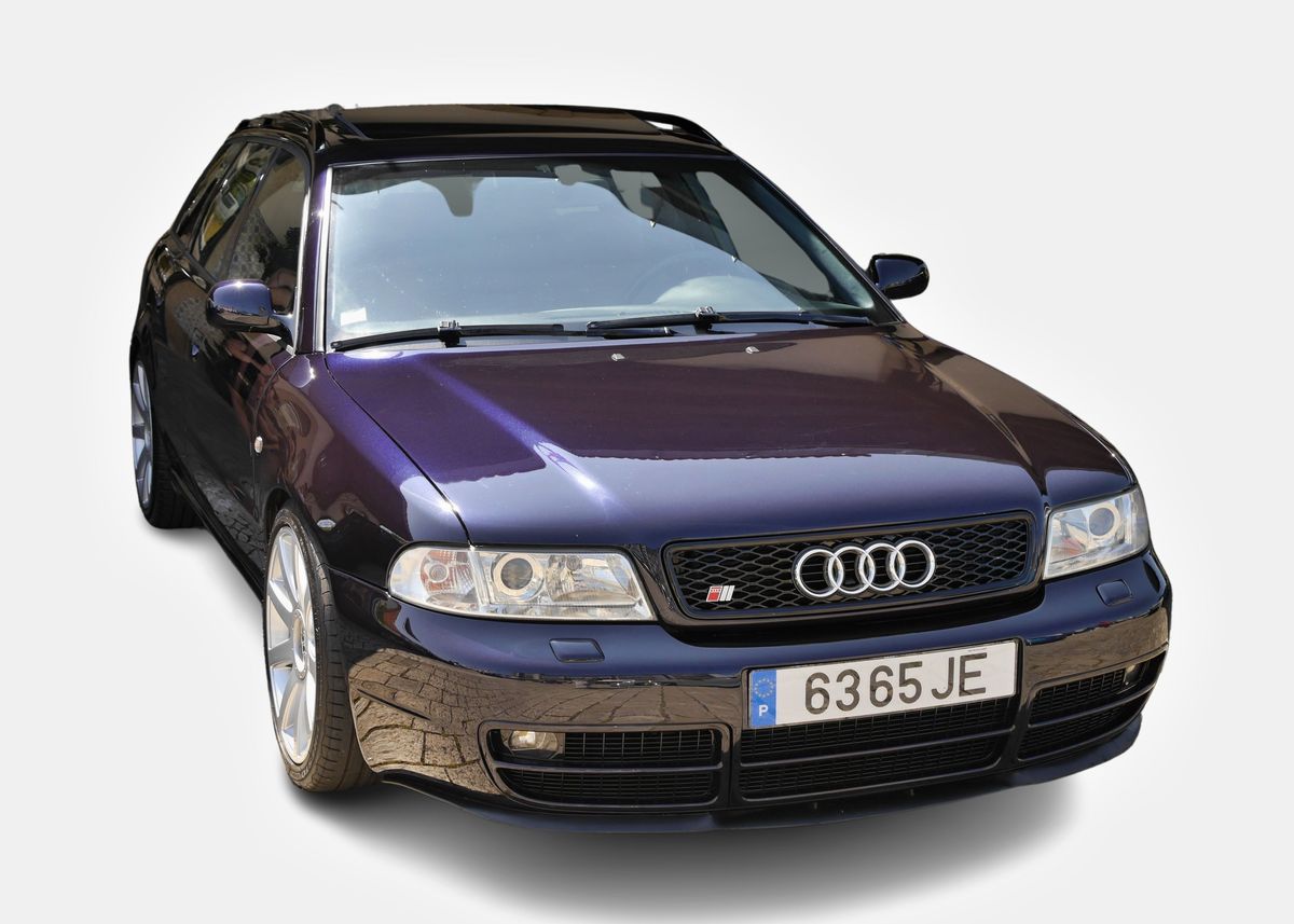 'Audi A4 Avant B5' Poster, picture, metal print, paint by ...